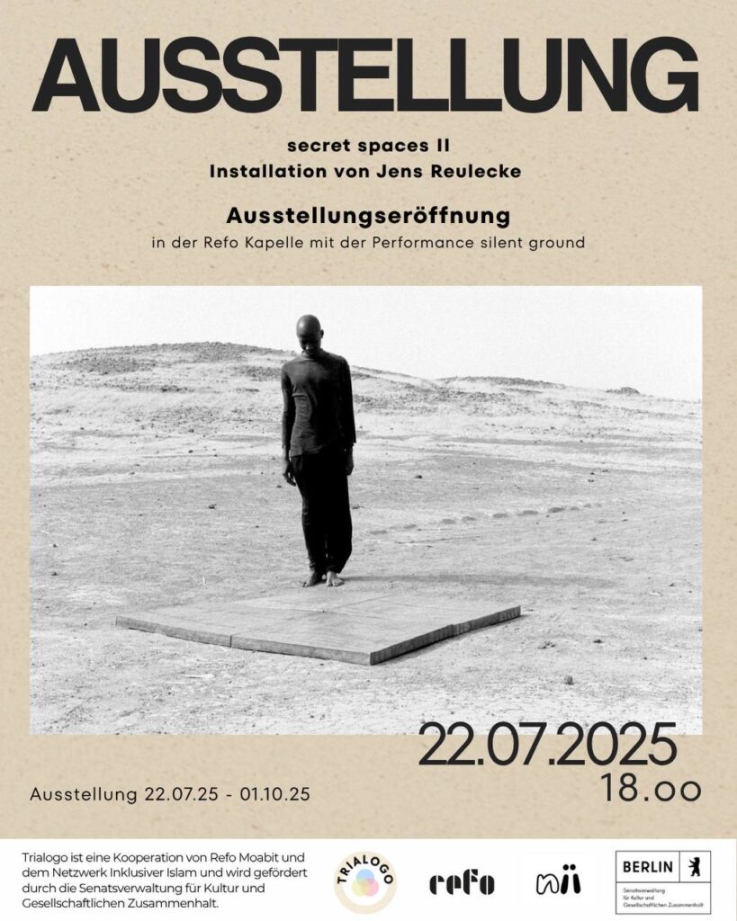 Finissage | Ausstellung secret spaces || | Jens Reulecke & Gerhard Uebele | Refo Moabit